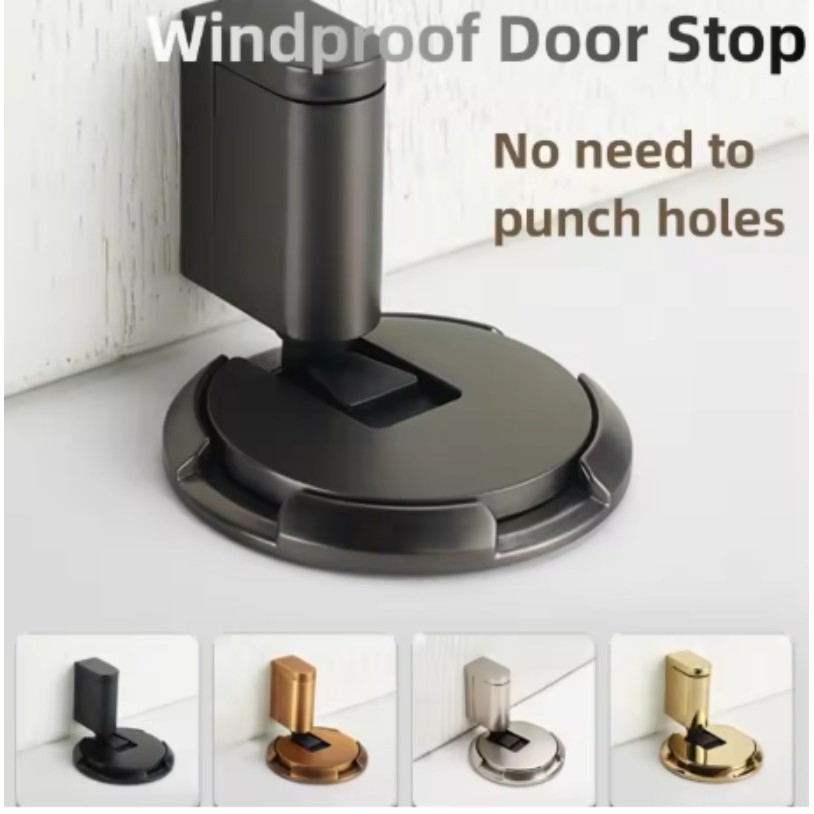 [MY STOCK]Heavy Duty Door Stopper Mechanical Door Stop Adjustable Door ...