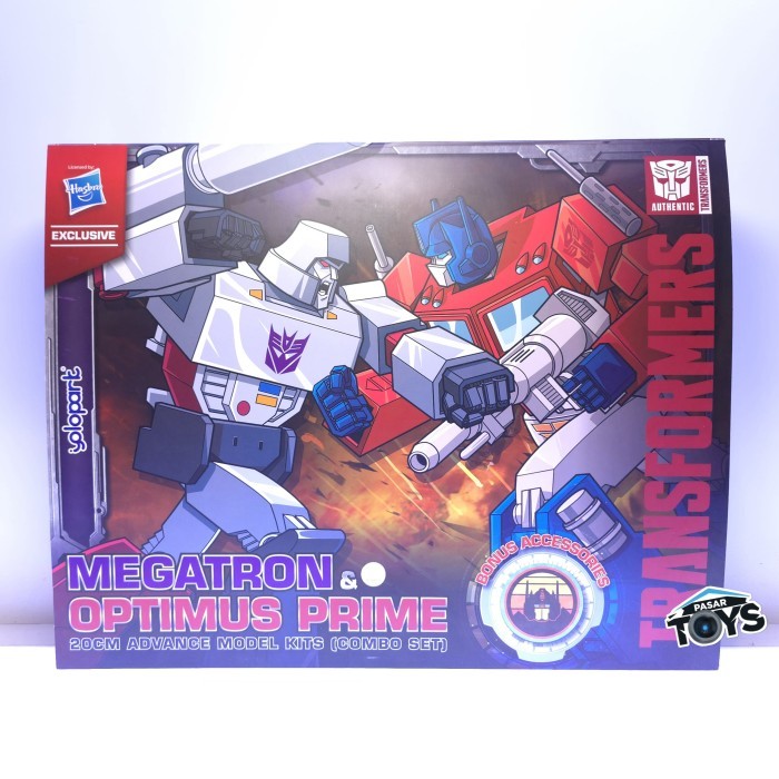 Yolopark Transformers AMK G1 Megatron & Optimus Prime Combo Set Hasbro ...