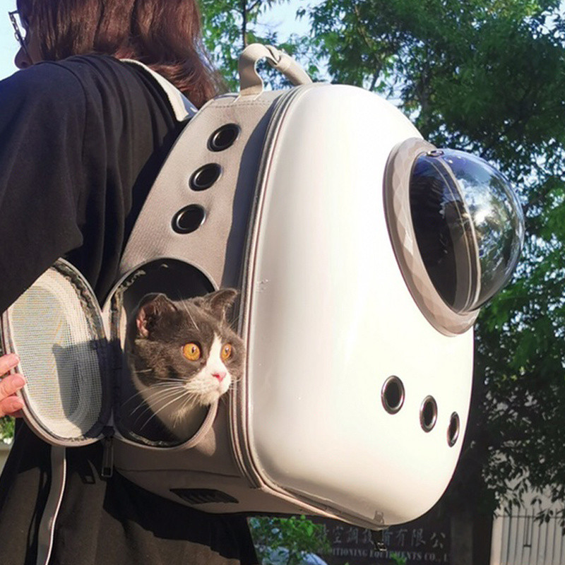 Cat Bag Outing Portable Bag Cat Backpack Outing Bag Back Cat Cage ...