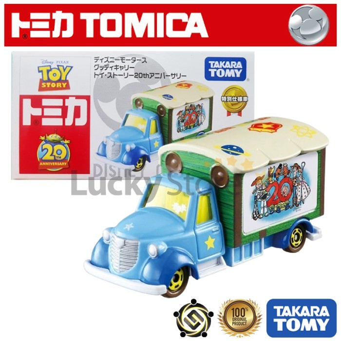 Tomica Disney Motors Goody Carry 20th Anniversary Toy Story | Shopee ...