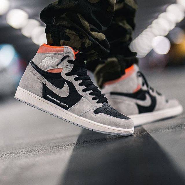 Premium Quality air jordan 1 retro high og neutral gray hyper crimson ...