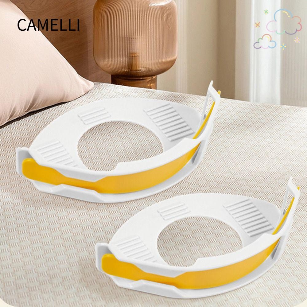 CAMELLI 4PCS Lock Sheet Holders, Invisible DIY Bed Sheet Holder, Heavy ...