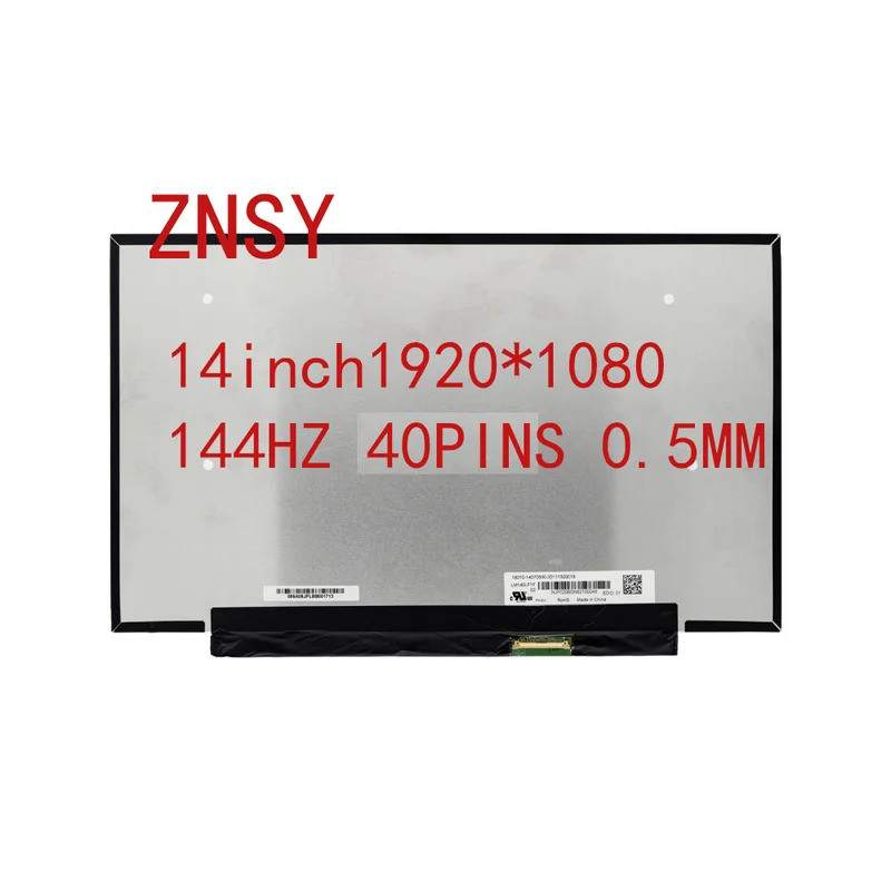 LM140LF1F02 Laptop LED Screen for 2021 ASUS ROG Zephyrus G14 GA401QM ...