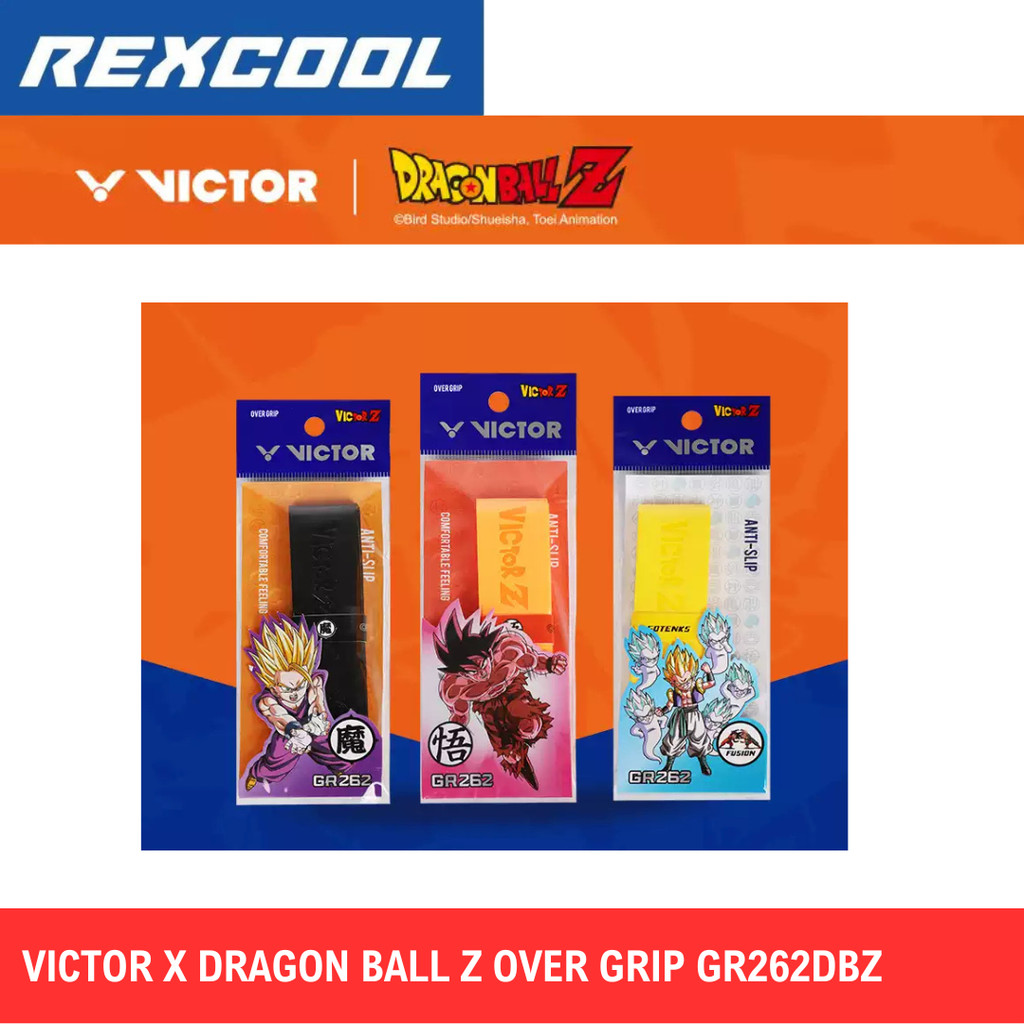 VICTOR X DRAGON BALL GR262 DBZ Badminton Grip | Shopee Malaysia