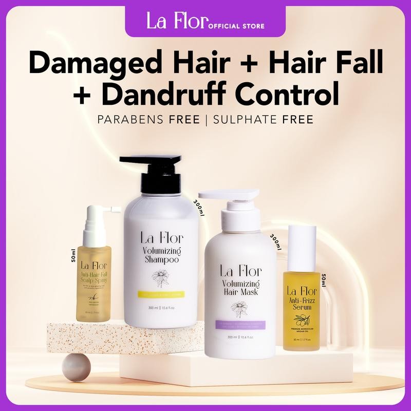 La Flor Anti Dandruff, Damage Hair and Anti Hair Fall ( Thin Hair ...
