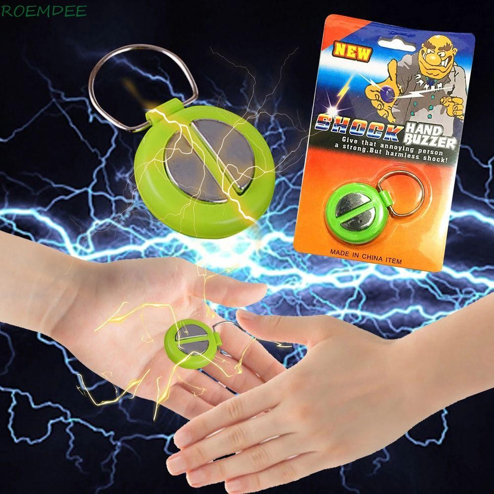 ROEMDEE Electric Shock Handshake Joke Prank Safety April Fools Day ...
