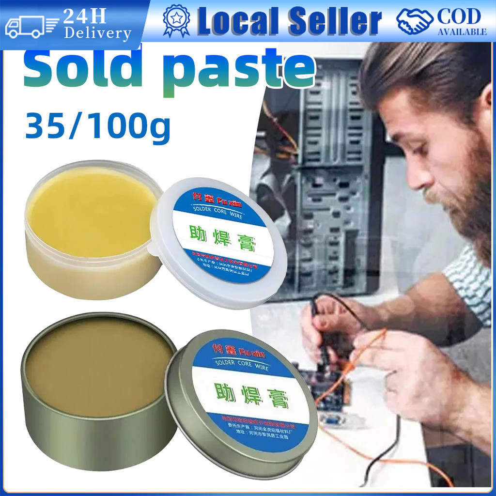 35g/100g Solder Paste Flux Low-temperature Metal Working Soldering Flux ...