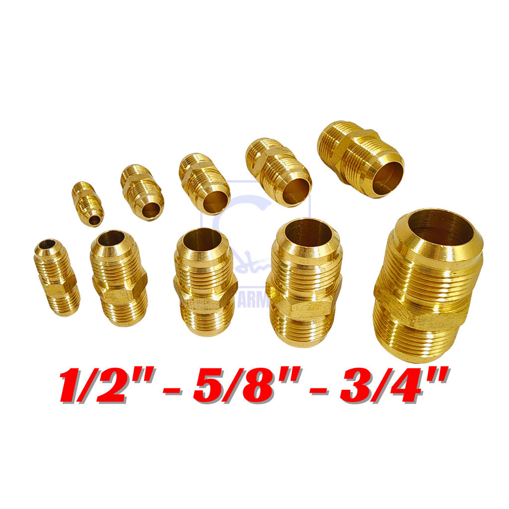 Double Nepel AC 1/2 5/8 3/4" Middle Starmec | Shopee Malaysia