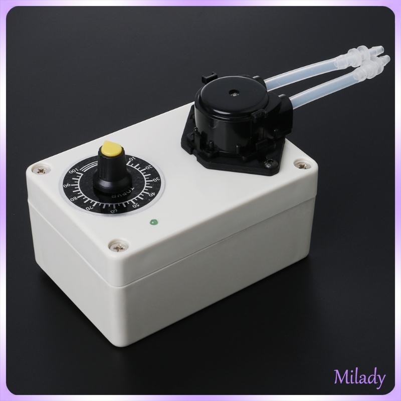 Milady for DC 12V Dosing Pump Speed Adjustable Peristaltic Pump For Aquarium Lab Water | Shopee ...