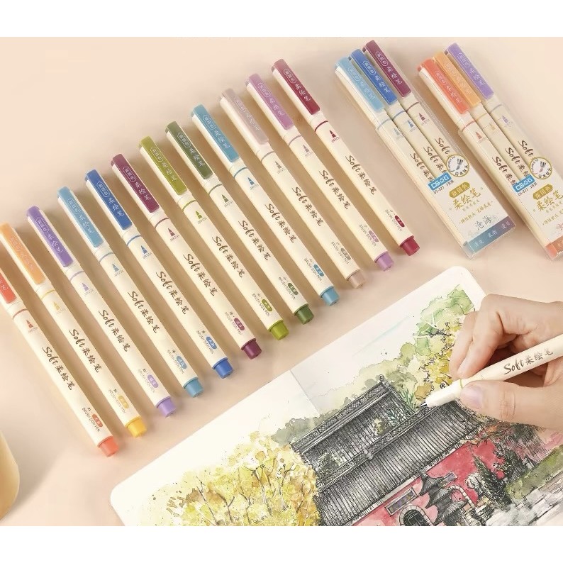 Winzige Brush Pen Soft Brush Sign Pen Calligraphy Calligraphy High ...
