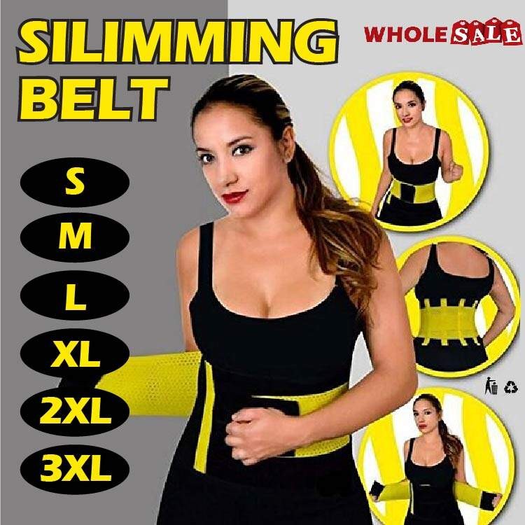 MYHot Slimming Belt Power Shaper Waist Body Fitness Shaping Adjustable (M) | Shopee Malaysia
