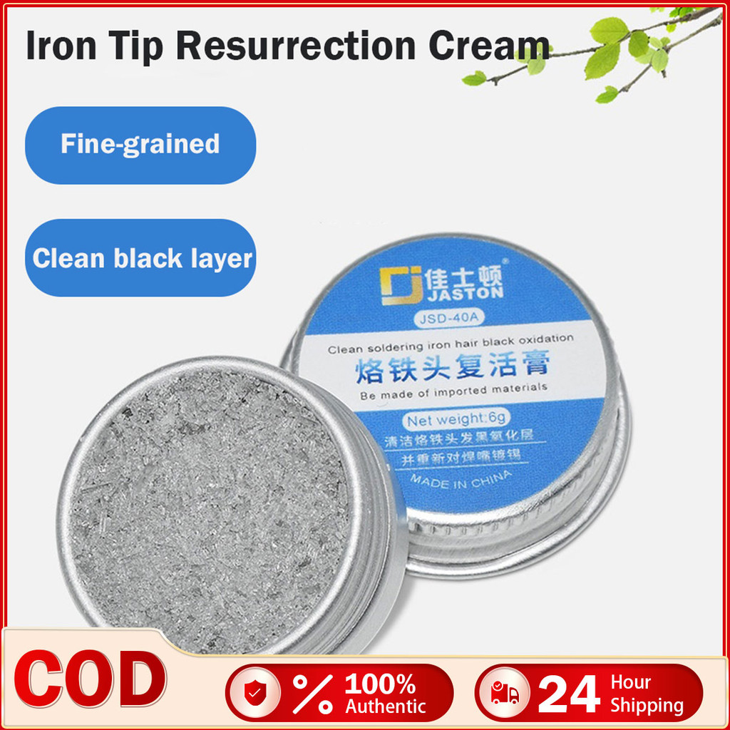 Lead-Free Soldering Iron Tip Refresher Electrical Clean Paste ...