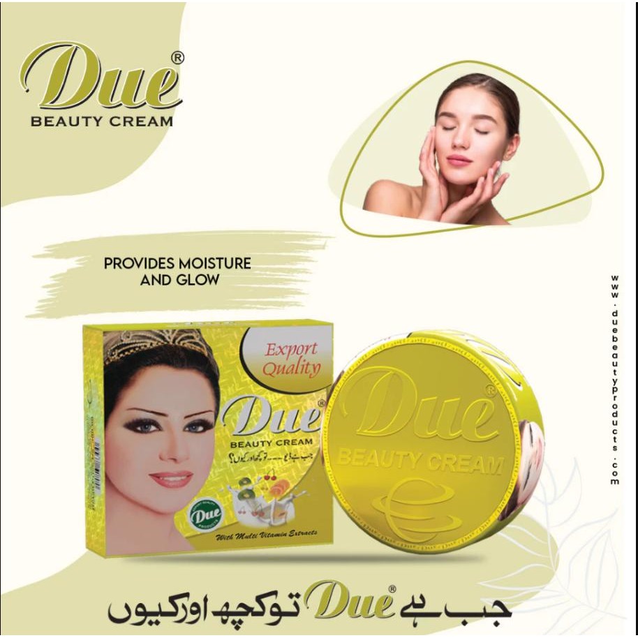 100 %original, Due beauty cream from Pakistan - 30ml | Shopee Malaysia