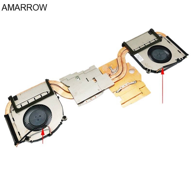Laptop CPU Cooler Fan for ThundeRobot 911 TPA4 MT NJK 12thU Heatsink ...