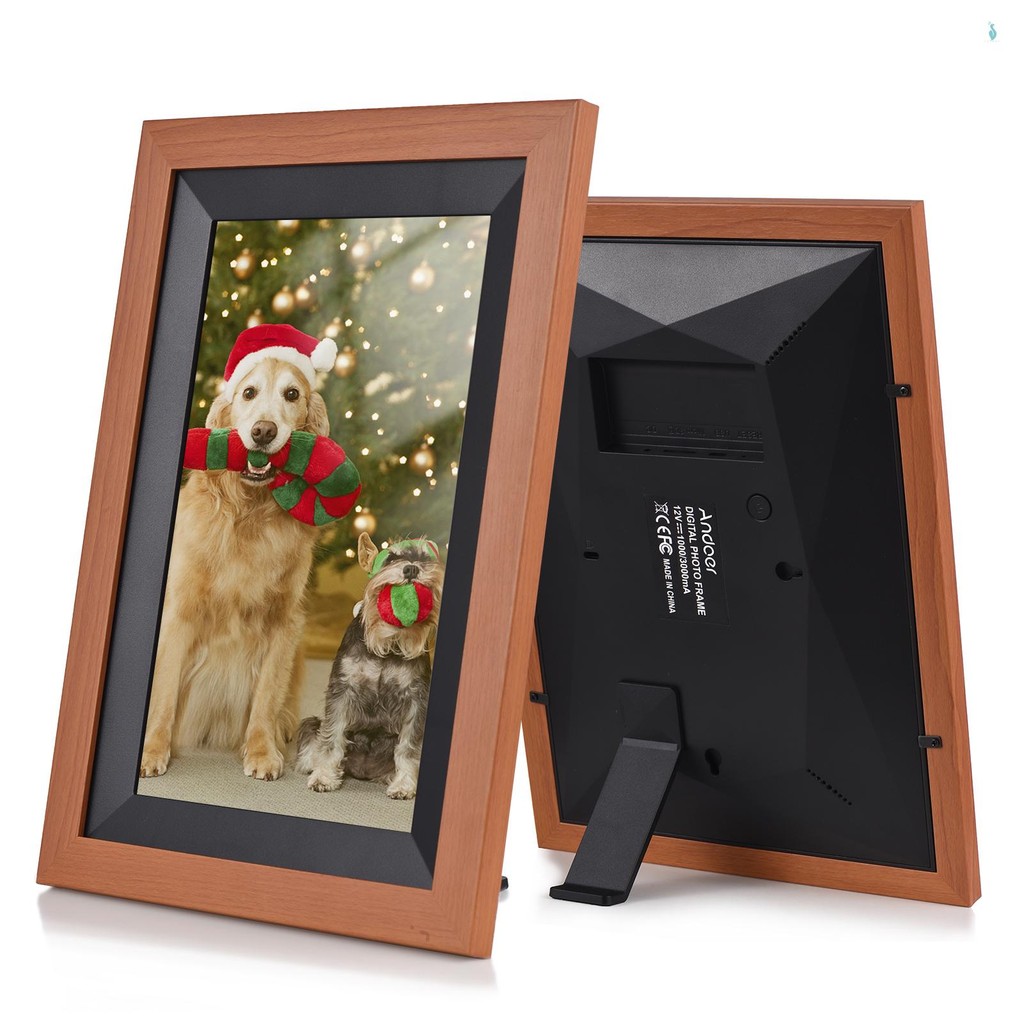 Andoer 10.1 Inch WiFi Digital Photo Frame Cloud Digital Picture Frame ...