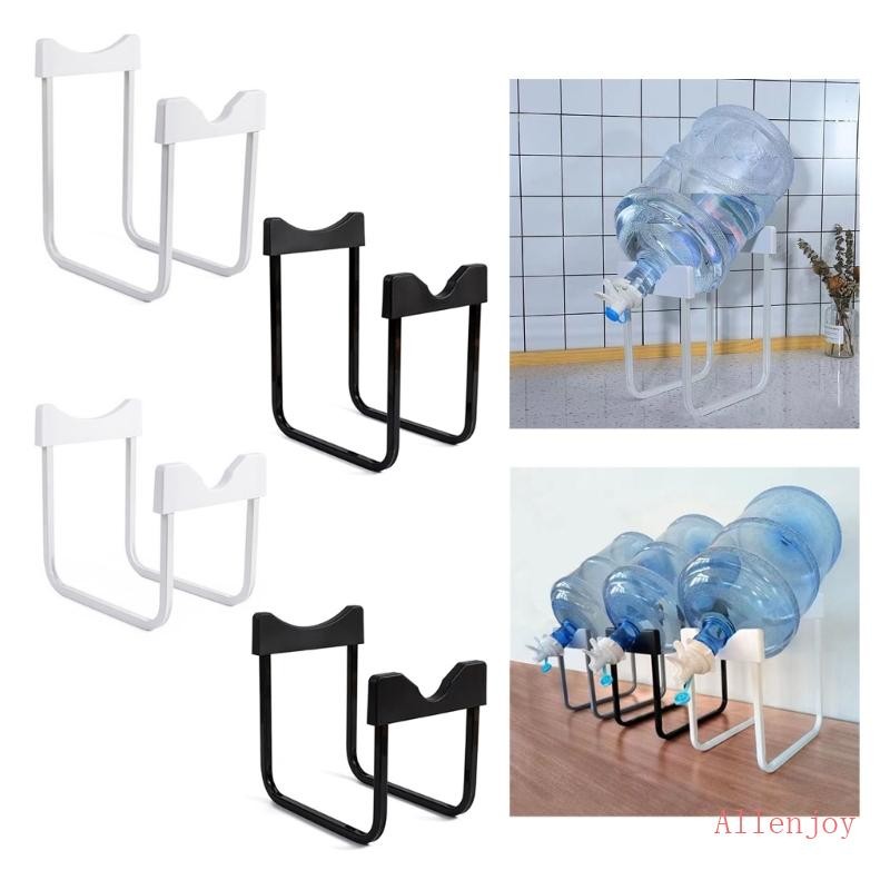 JOY Manual Press Type Water Dispenser Rack Folding Support Metal Gallon ...