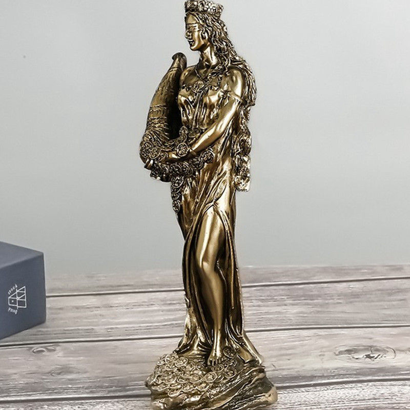 BCF Office Ancient Greek Roman Goddess of Fortune decor Blindfolded ...