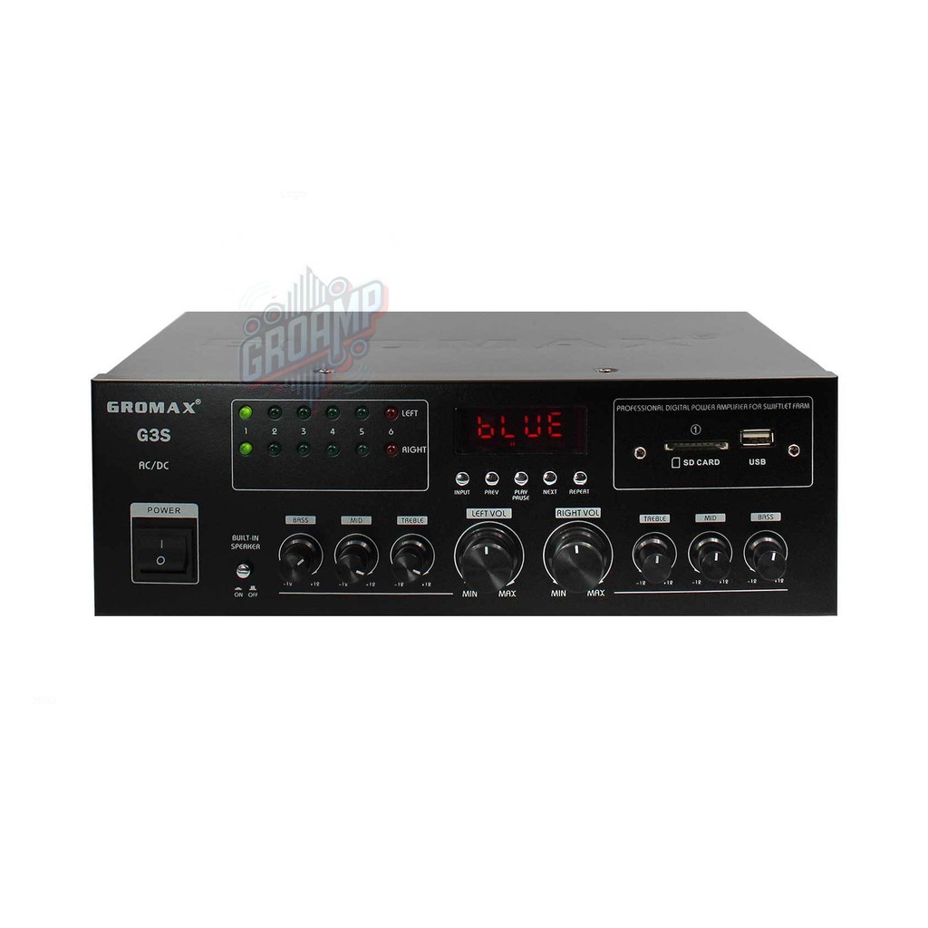 Gromax G3S Swiftlet Amplifier Amplifier Burung Walit AC/DC Auto Charge ...