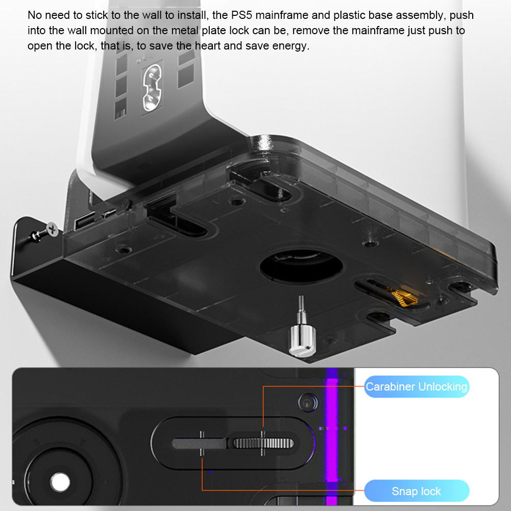 [KidsDreamMall.my] Wall Mount Console Dock Bracket Controller Rack for ...