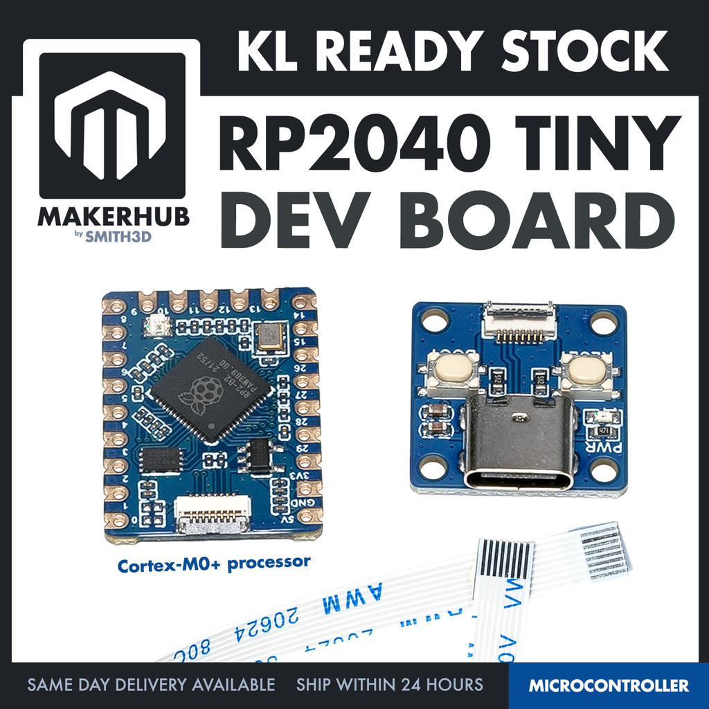 RP2040 TINY Development Board Raspberry Pi Pico Compatible Microcontroller ARM Cortex M0+ Dual ...