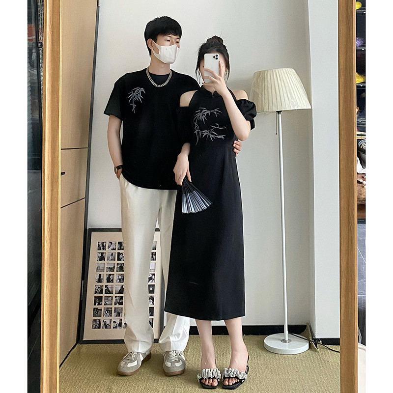 2025 CNY Chinese New Year couple outfit Tang suit 中国风情侣装 Chinese Style ...