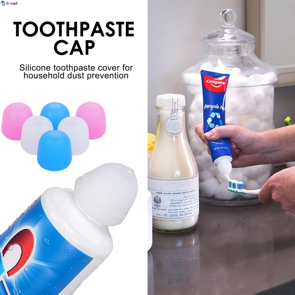 Silicone Toothpaste Saver Cap Mess Free Toothpaste Topper | Shopee Malaysia
