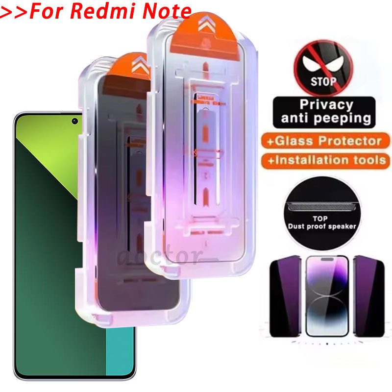 Screen Protector For Redmi 13C 12 12C 10A 9 9C Note 13 12 11 11E 11R ...