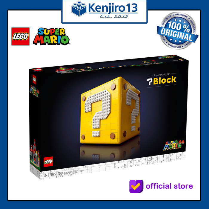 Lego Super Mario 71395 Super Mario 64 Question Mark Block | Shopee Malaysia