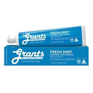 Country Farm - Grant's Toothpaste (Fresh Mint With Tea Tree Oil) - 110g ...