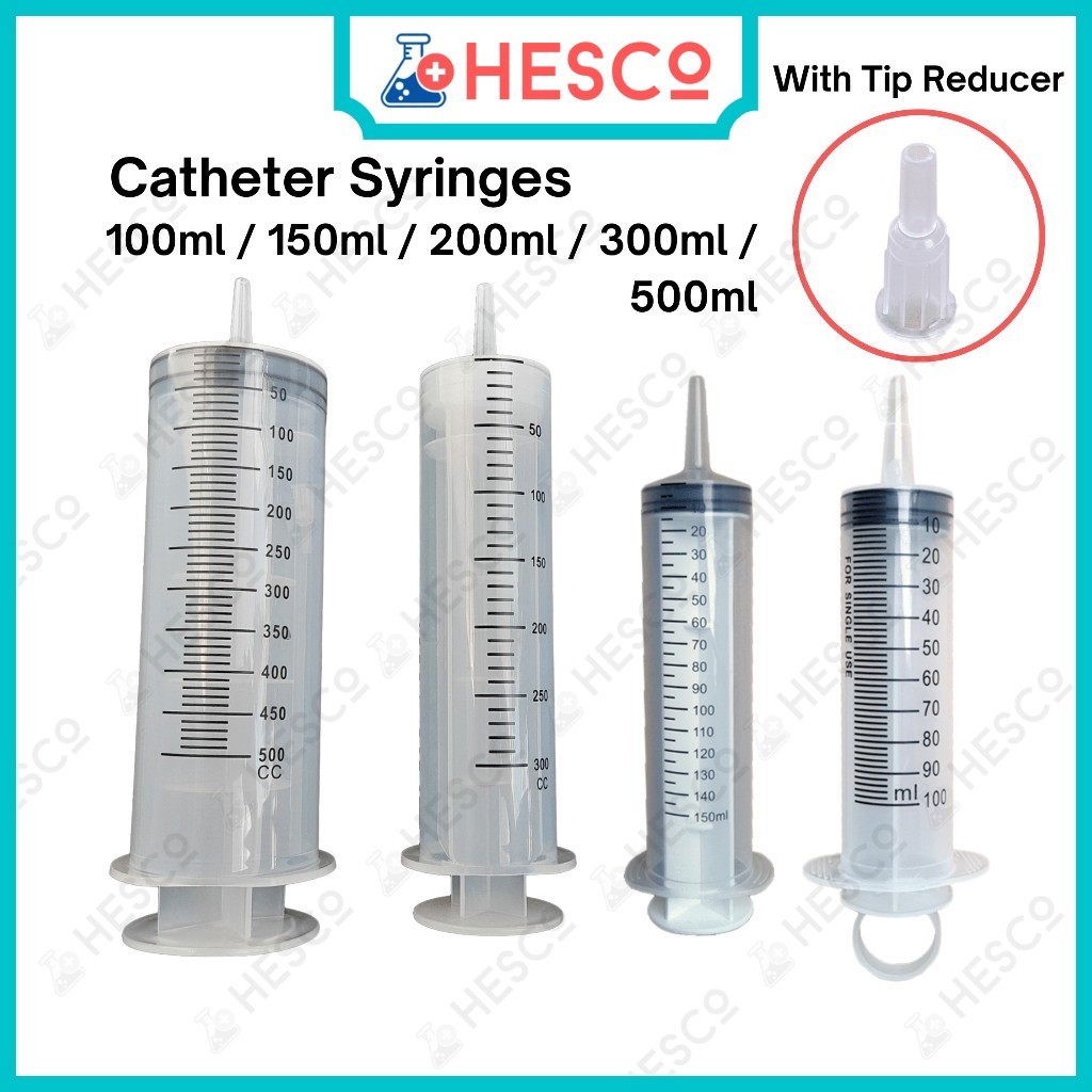 Catheter Syringe Picagari Kateter 1pc — 100/150/200/300/500ml, Feeding ...
