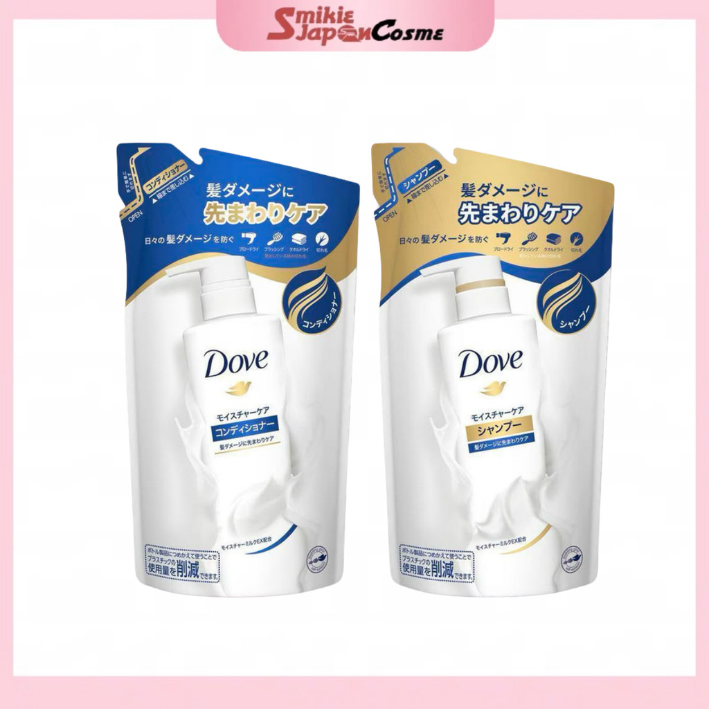 UNILEVER Dove Moisture Care Shampoo Refill 350g / Conditioner Refill ...