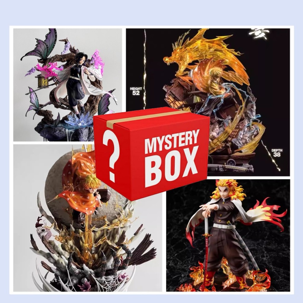 Surprise Box Blind Box Demon Slayer Zenitsu Akaza Himejima Gyoumei ...