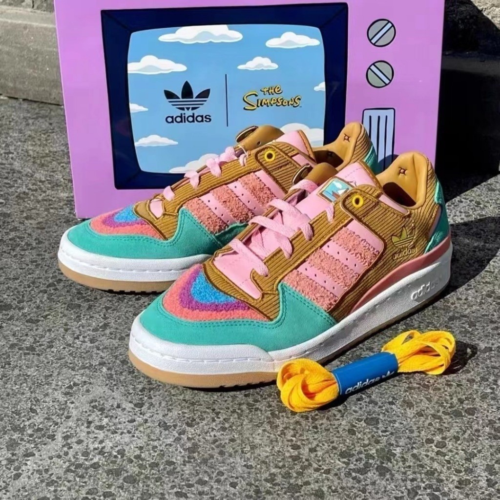 clover counter The Simpsons Simpson joint sports and leisure sneakers ...