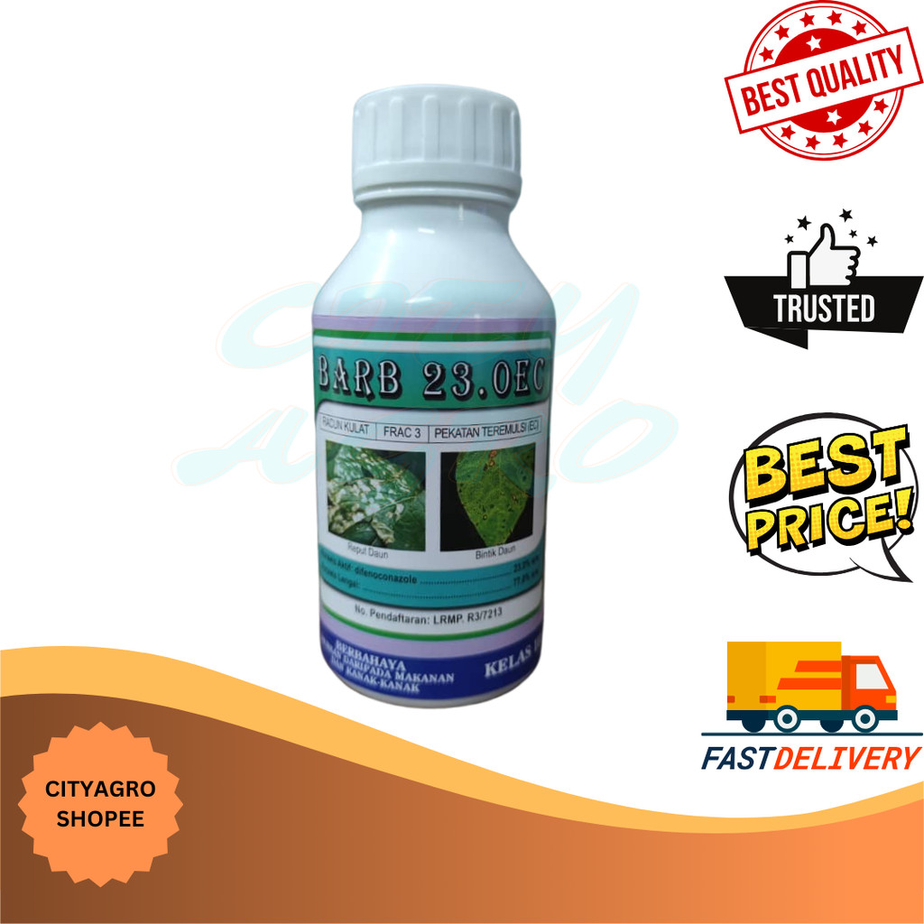Barb 23.0EC 500ml (Difenoconazole 23%) Fungicide / Same as Score ...