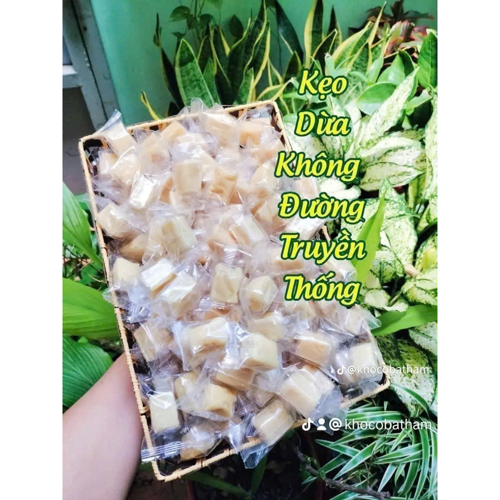 [DELICIOUS, Bold FLAVOR] 1Kg bag of traditional coconut candy, soft ...