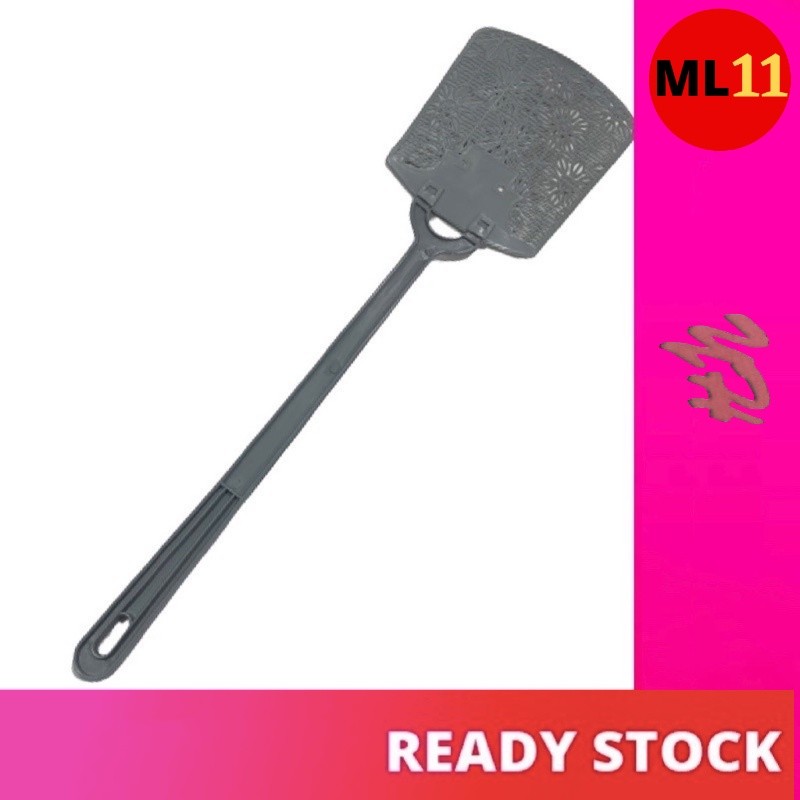 Durable Plastic Long Handled Mosquito Fly Hit Slap Swatter Pest Killer ...