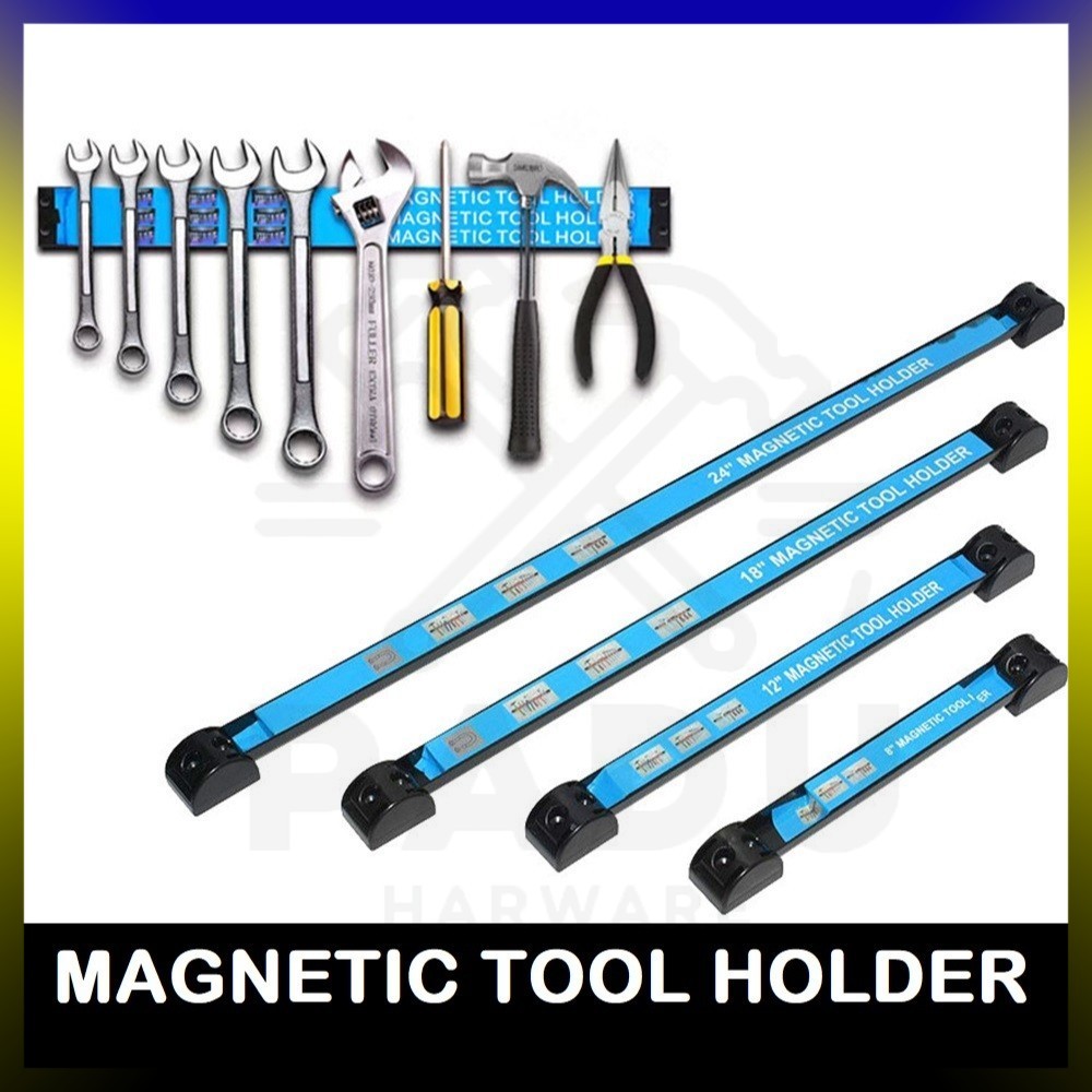 Magnetic Tool Holder Magnet Bar Hanging Strip Organizer Storage Knife ...