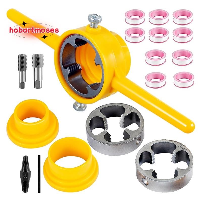 6Pcs PVC Thread Maker Tool, Pipe Threader Plumbing Tool, Pipe Threader ...