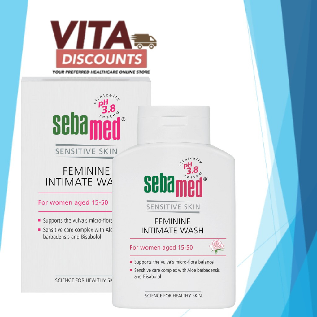 SEBAMED FEMININE INTIMATE WASH SENSITIVE 200ML EXP07/2026 | Shopee Malaysia