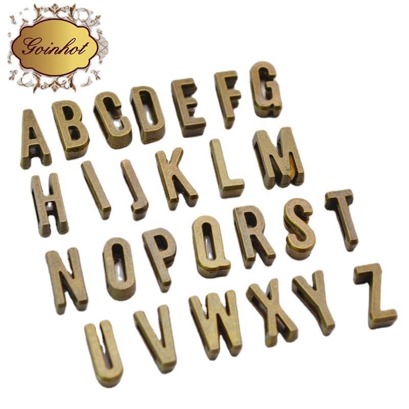 Small perforated letters Handmade DIY handwoven letter accessories ...