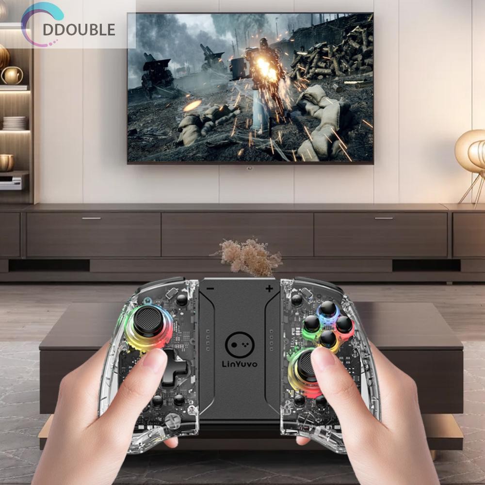 [ddouble My] Wireless Controller For Switch Oled Gamepad Dual Vibration Turbo Programmable