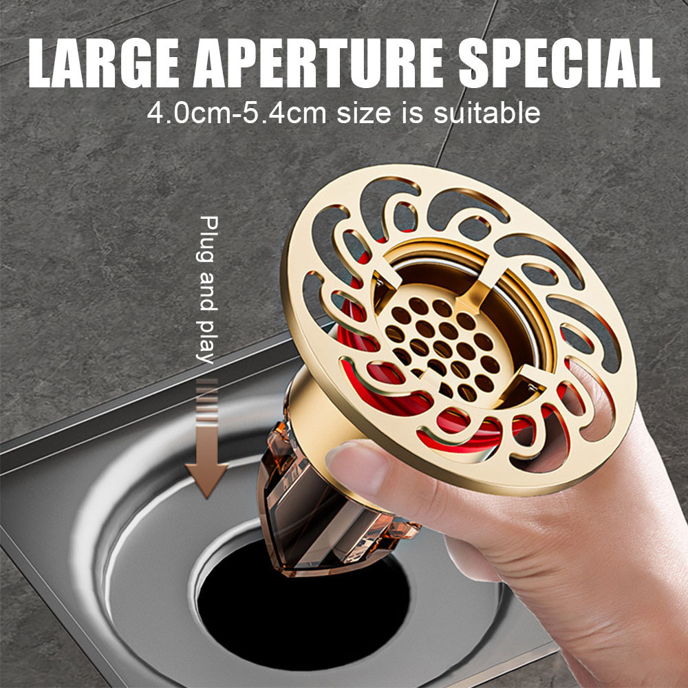 Anti-odor floor drain, bathroom sink stopper bottle trap, suitable for ...