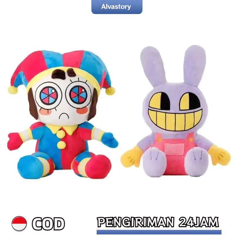 Digital Circus Pomni Dolls Circus Digital Pomni Doll Toys | Shopee Malaysia