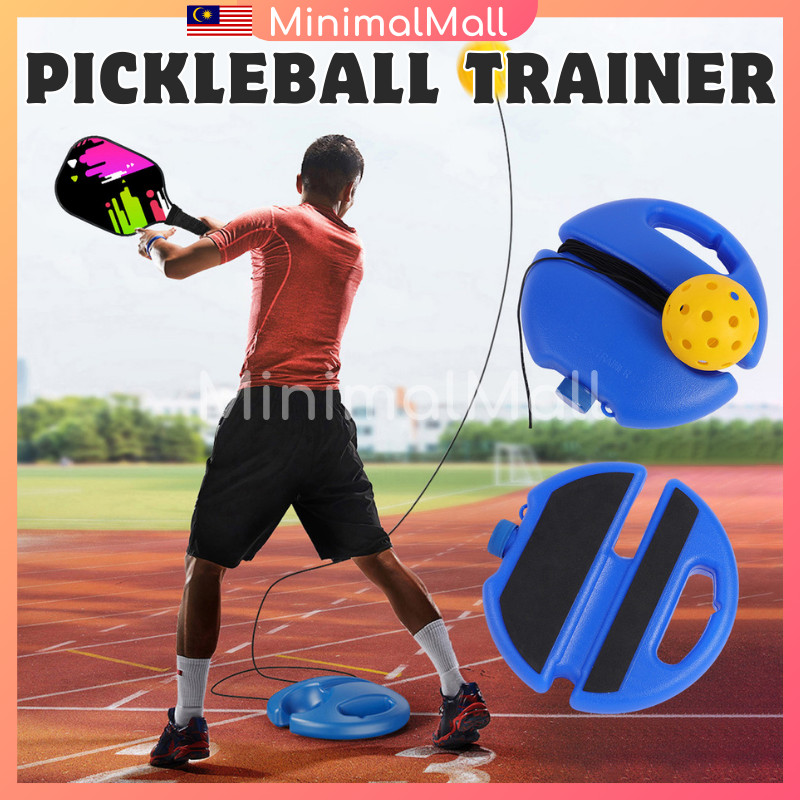 Pickleball Trainer with Rebound Pickleball Ball Compact Size Portable ...