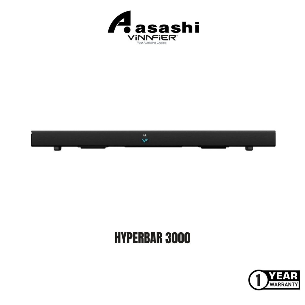 Vinnfier VF Hyperbar 3000 MAX 160W ALL-IN-ONE Home TV Soundbar Speaker ...