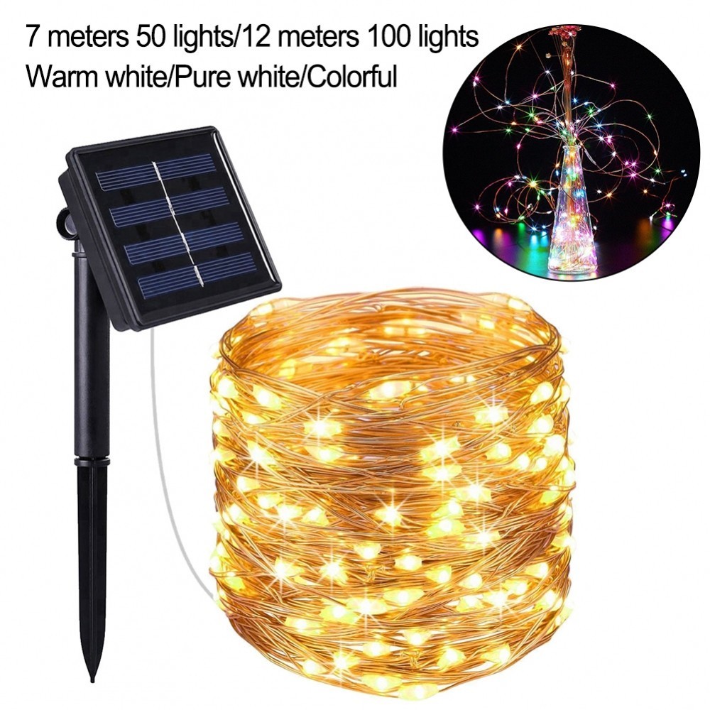 Copper Wire Light String Automatic Light Sensor High-quality Materials ...