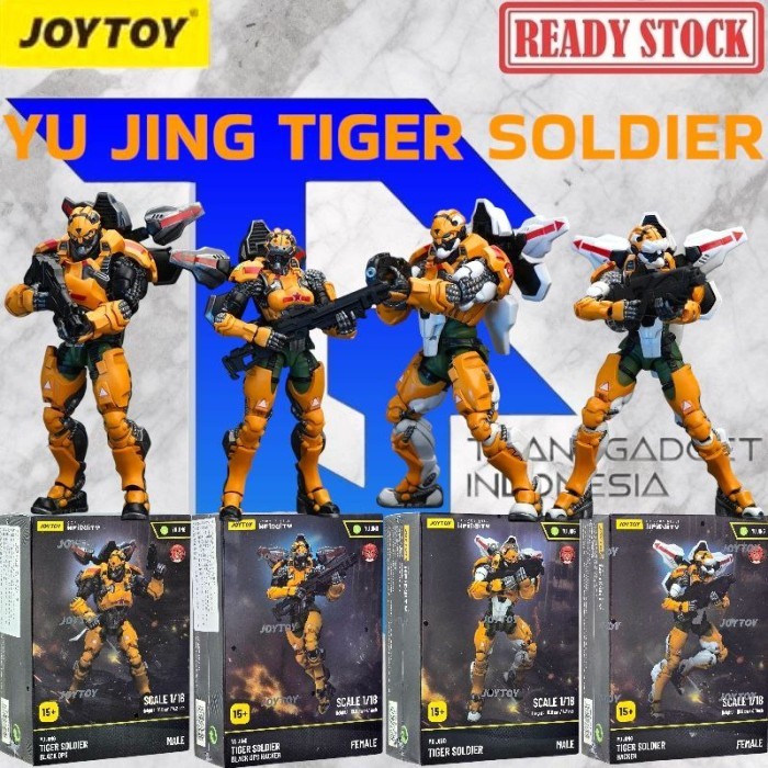 Joytoy 1/18 Corvus Belli Infinity Yu Jing Tiger Soldier - Black Ops ...