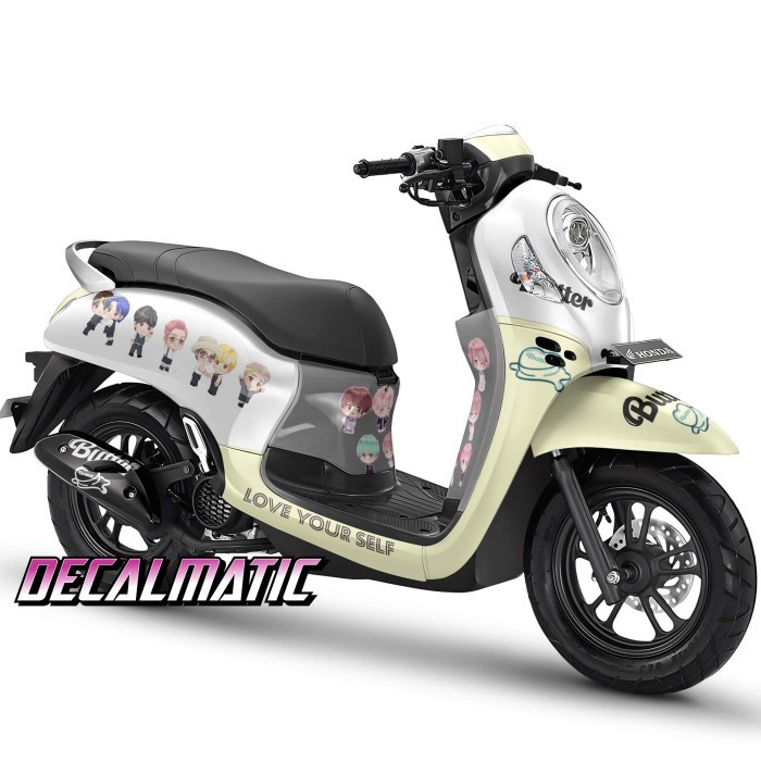 Full body Decal and Scoopy Dashboard Sticker All Types - BT21 BTS ...