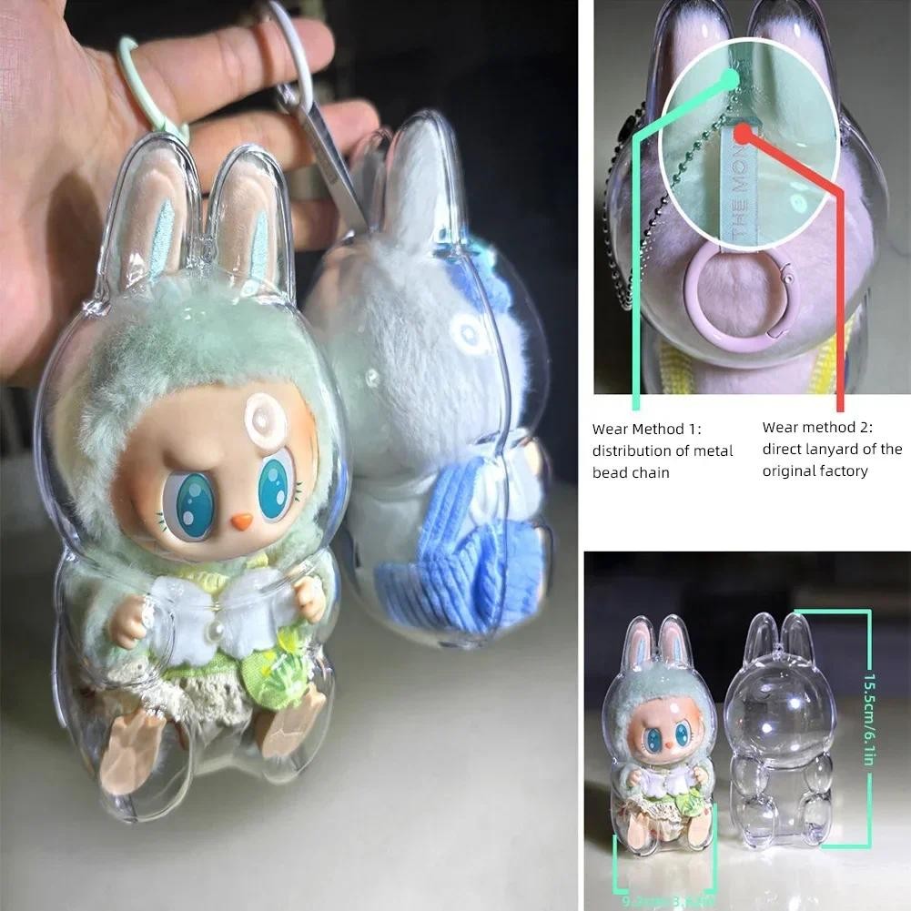 Protective Acrylic Storage Case for Plush Dolls, Perfect Display Bag ...