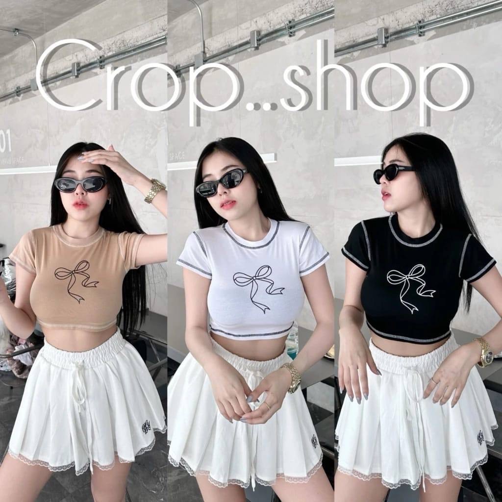 MF - TRIKA Knit Rib Women's Crop Top (LD 108, P 40) | Shopee Malaysia
